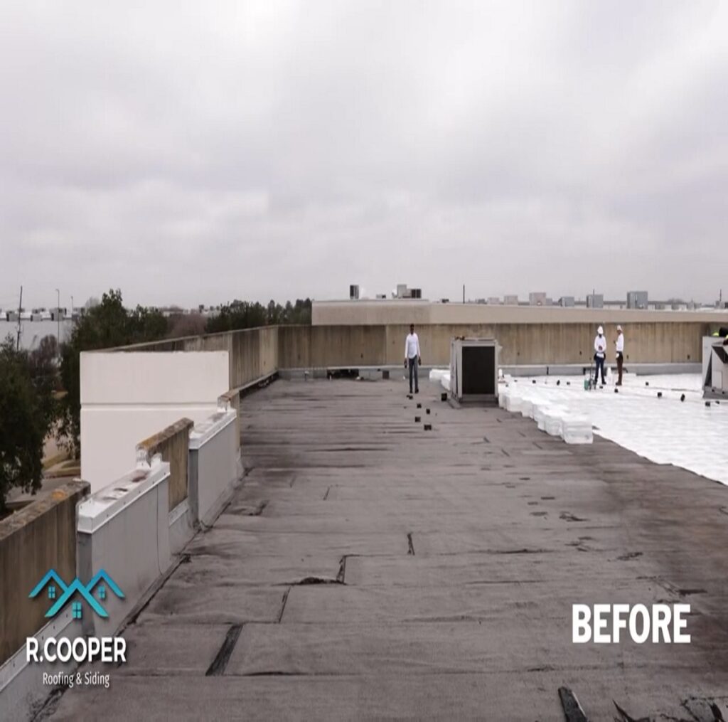 TPO (Thermoplastic Olefin) Roof Replacement in Missouri City, Stafford ...